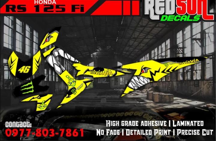Honda Rs 125 Fi decals | Lazada PH