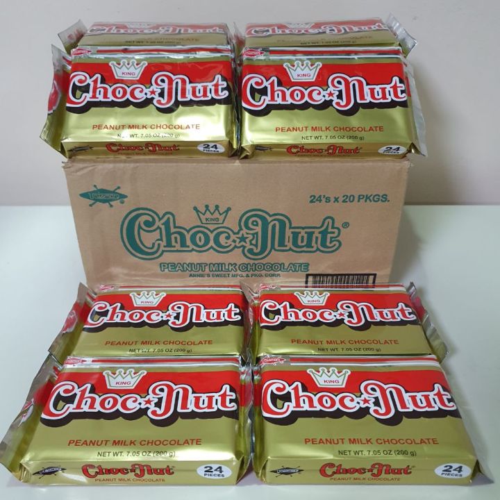 ChocNut King 200g x 24pcs x 20 Packs/Box | Lazada PH