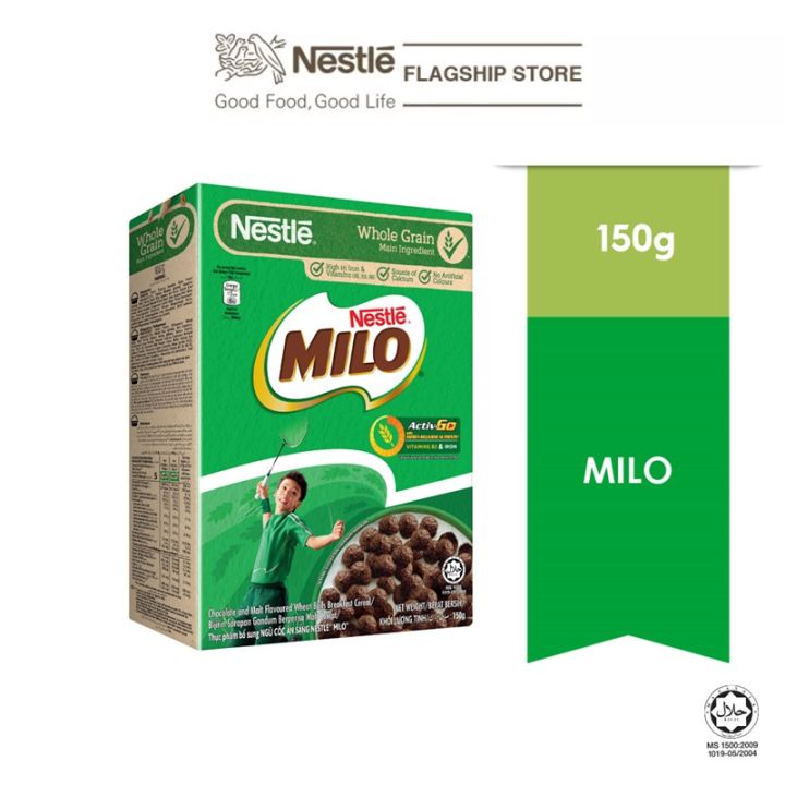 NESTLE MILO Breakfast Cereal Medium 150g | Lazada
