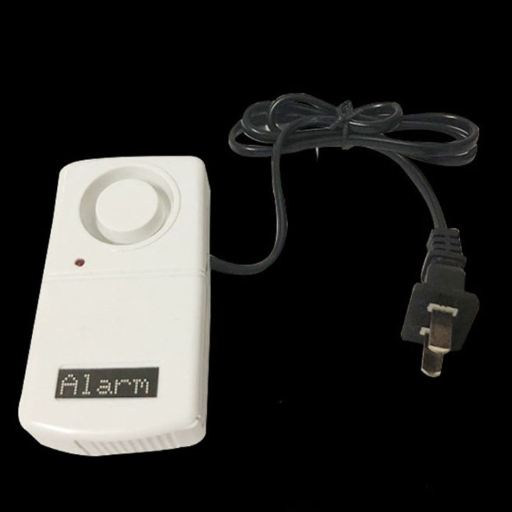BU🎆🎇 Automatic 220V Power Failure Alarm White 120db LED Power Cut Siren ...