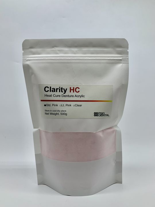 Clarity HC - Acrylic Denture Powder Heat Cure Type 1 | Lazada PH