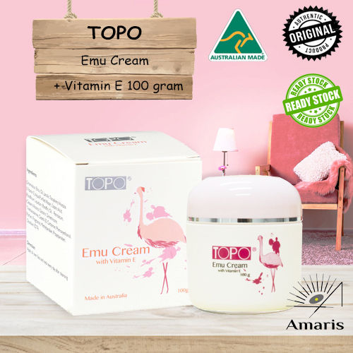TOPO EMU CREAM WITH VITAMIN E 100g Exp Date 10/2024 | Lazada