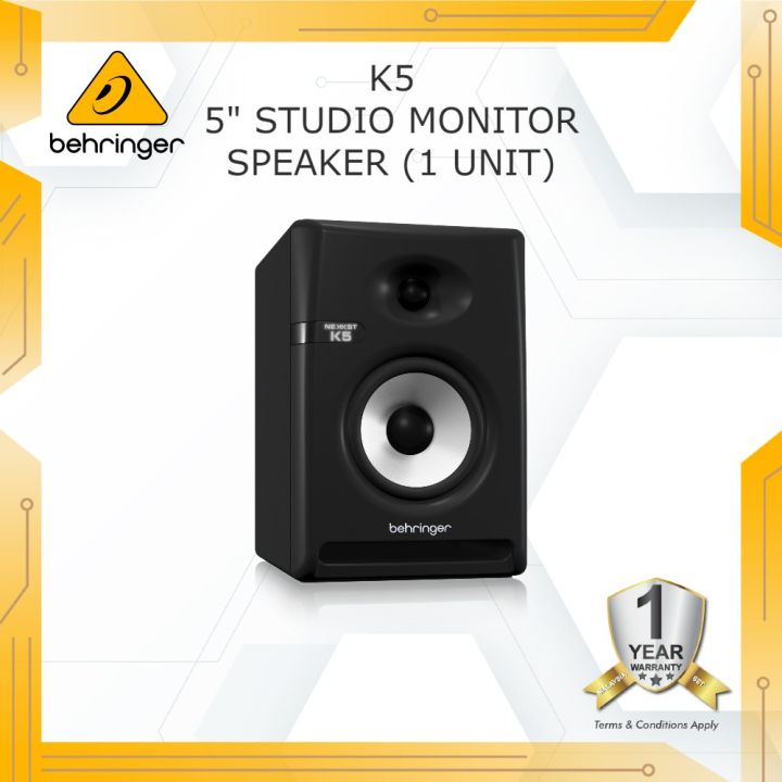 [100% AUTHENTIC] BEHRINGER K5 Audiophile Bi-Amped 5" Studio Monitor with Advanced Waveguide ...