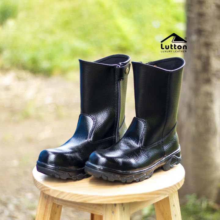 SEPATU SAFETY UJUNG BESI PDL RESLETING TINGGI - SEPATU SAFETY PROYEK ...