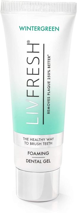 LIVFRESH Dental Gel by Livionex - Clinically Proven to Remove Plaque ...