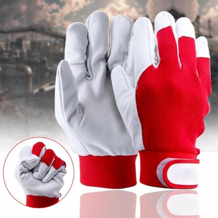 MZP Soldering Heat Resistant Heavy Duty Welding Gloves Gauntlets Safety ...