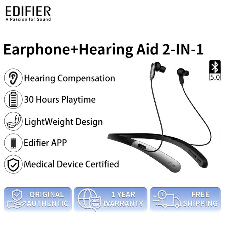 Edifier Enhance One Bluetooth Hearing Aid Earphone Original Wireless In ...