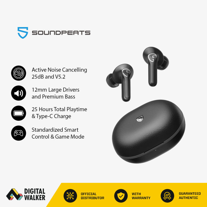 [Digital Walker] SoundPEATS Life True Wireless - Black | Lazada PH