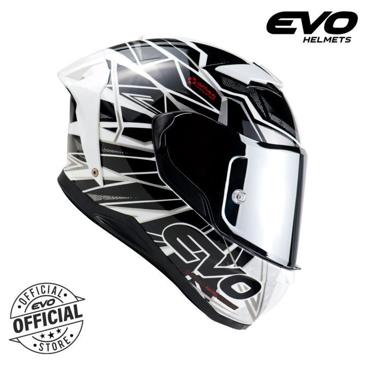 EVO XT-300 Valkyrie II Full Face Dual Visor Helmet Motorcycle With Free ...