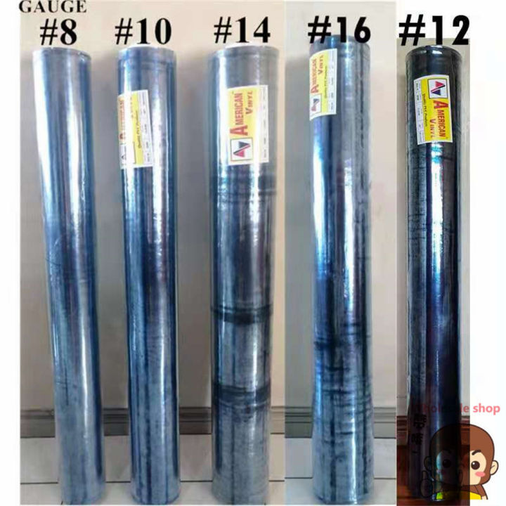 WS★American Vinyl Plastic Cover PVC Plastic Trapal Barrier Transparent ...