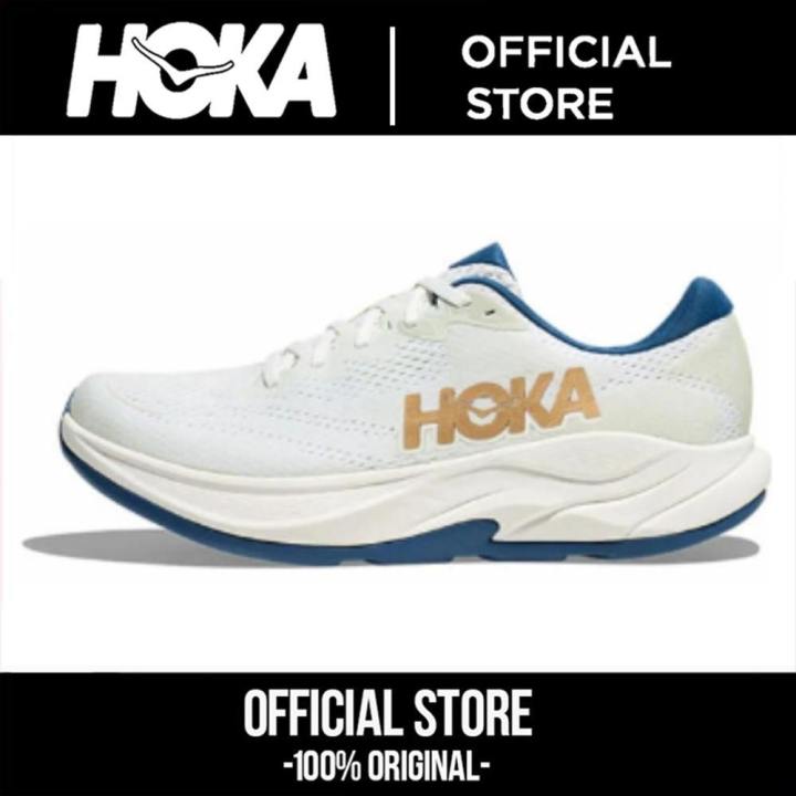 【Hoka official store】 Hoka One RINCON 4 White Blue 1155130-FTG Running ...