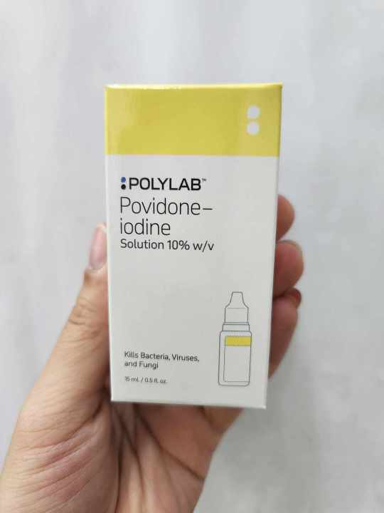 Polylab Povidone Iodine Solution 15ml | Lazada