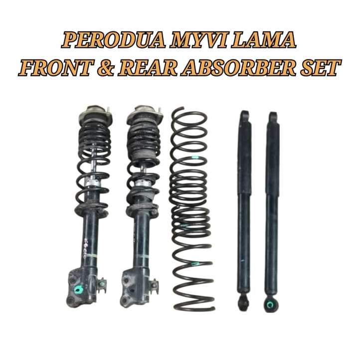 Shock Absorber Peordua Myvi Lama Front Rear Absorber / Absorber Depan ...