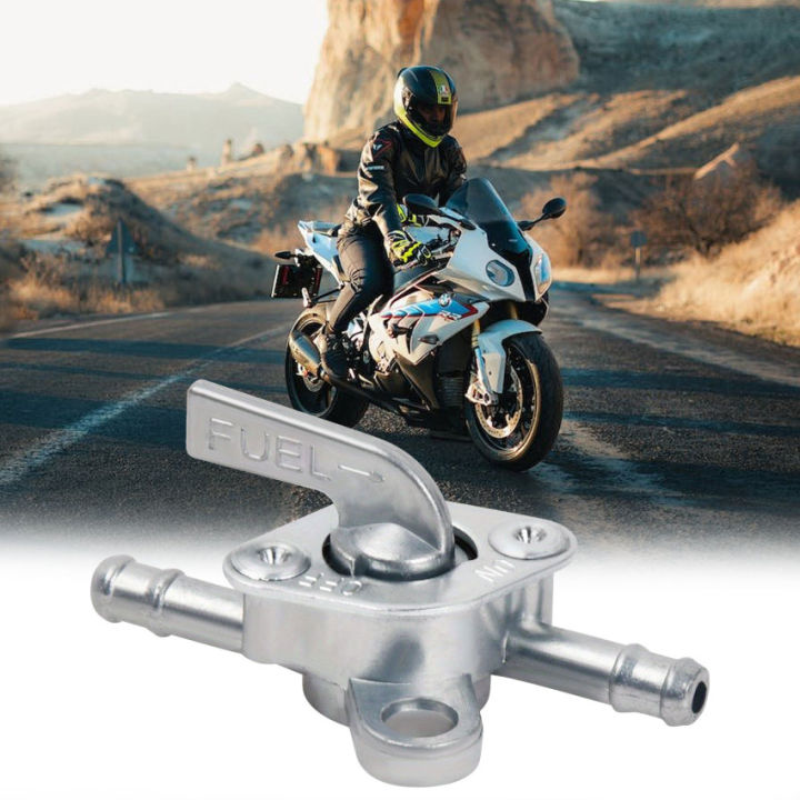 2pcs In-Line ON/OFF Switch Petrol Gas Fuel Tap Petcock Gasoline Valve ...
