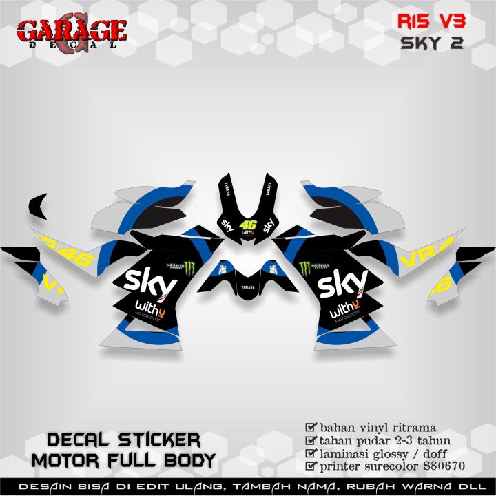 Decal R15 V3 Full Body Stiker R15 V3 Full Body Decal Sticker R15 V3 ...