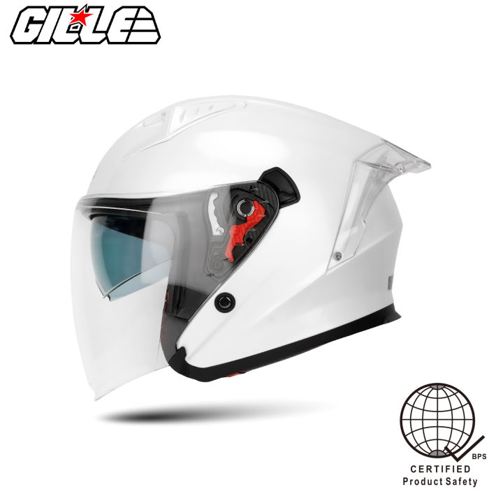 Gille helmet motorcycle Half face original dual visor Half face woman ...