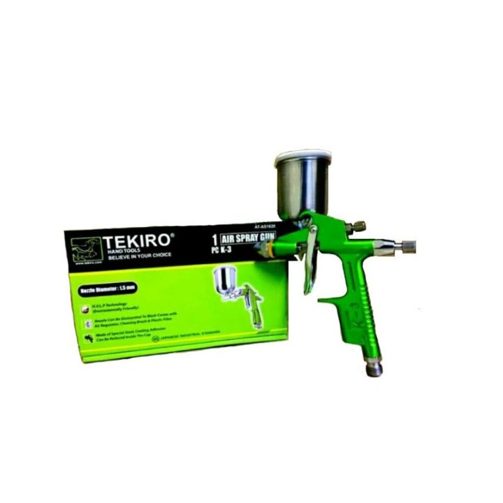 SPRAY GUN K3 0,5MM TEKIRO HVLP TECHNOLOGY SPRAY GUN / SEMPROTAN CAT K 3 ...
