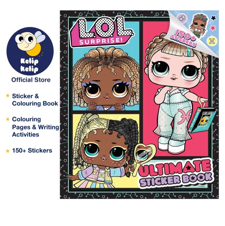 LOL Surprise Ultimate Sticker Activity Book | Lazada