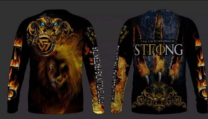 Full Sublimation Long Sleeve, Full Print, Spandex Materials,Triskelion ...