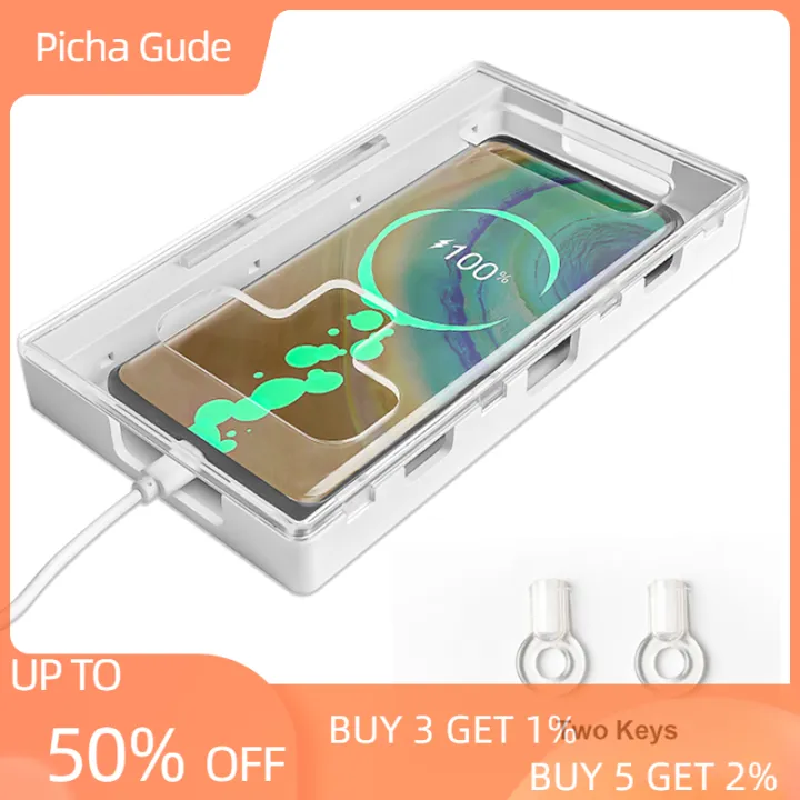 Picha Mobile Phone Jail Timer Lock Box Safe Smartphone Storage Box ...