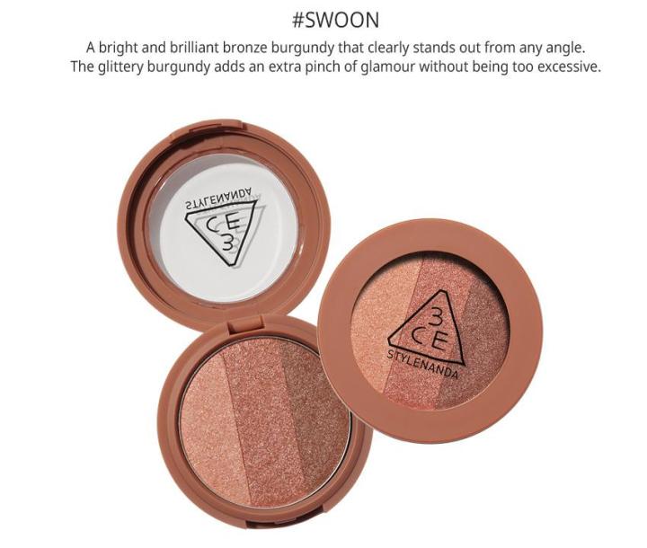 3CE Stylenanda Triple Shadow #SWOON | Lazada.co.th