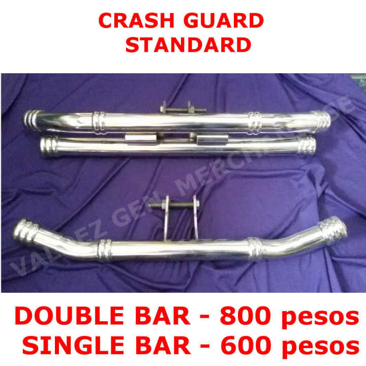 TMX 125 Alpha and TMX 155 Crash Guard Stainless Double Bar,STANDARD ...