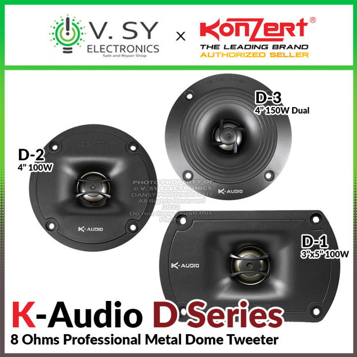 Original 2024 Konzert K-Audio D Series 100W to 150W 8 Ohms Professional ...