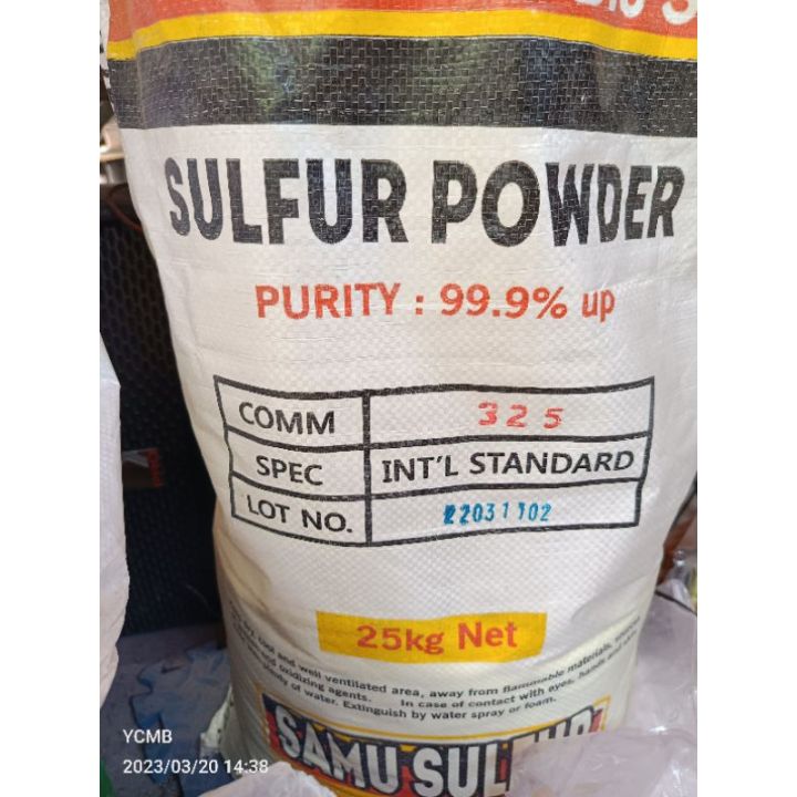 99.9% Sulfur Powder (1000g) | Lazada PH