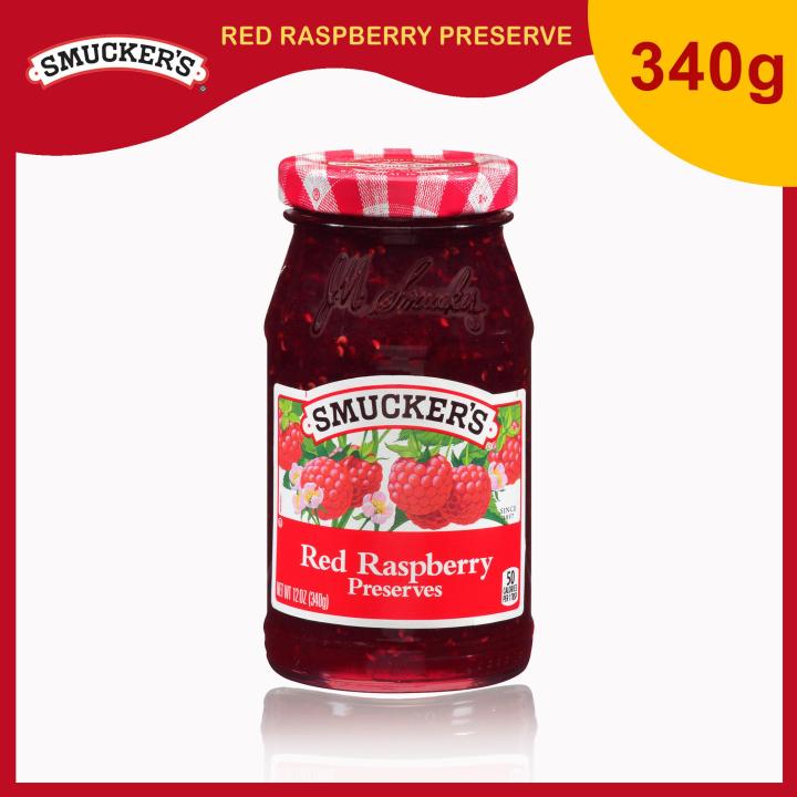 Smuckers Red Raspberry Preserves 340g | Lazada PH