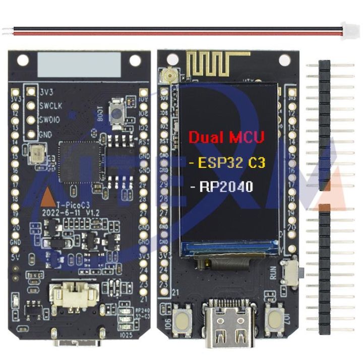 T-PicoC3 ESP32-C3 RP2040 Wireless WIFI Bluetooth Module Development ...