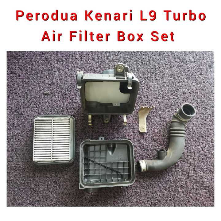 Perodua Kenari L9 Kelisa L7 Turbo Air Filter Box Set ( JB-DET / EF-DET ...