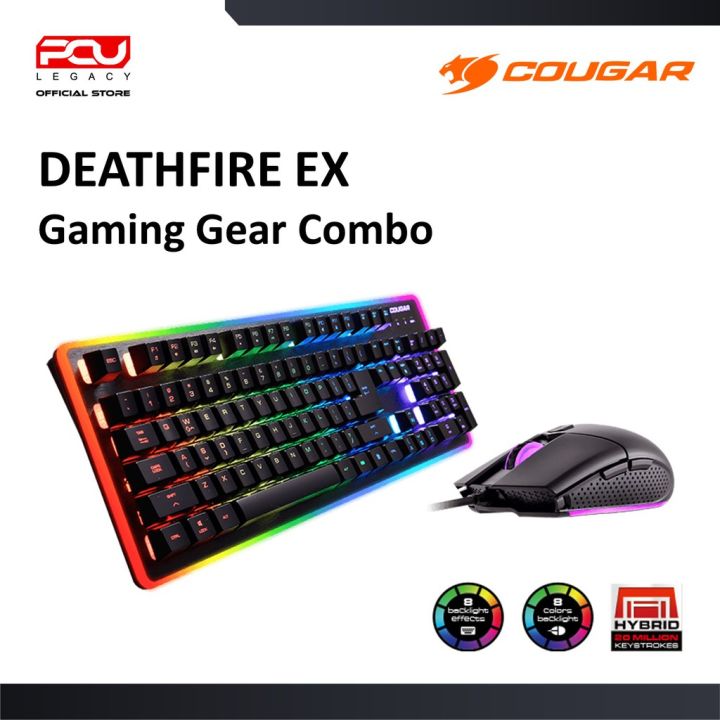 COUGAR DEATHFIRE EX COMBO MECHANICAL GAMING GEAR | Lazada