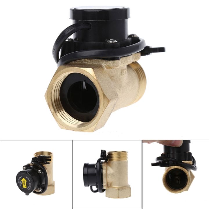 Ht-800 1" Water Flow Sensors Switch 220v 4a Liquid Paddle Pump L69a ...