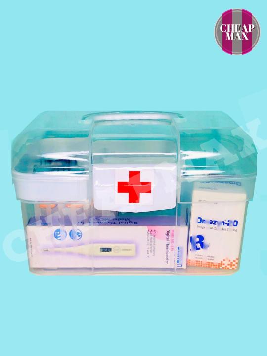 FIRST AID KIT MEDICINE BOX CONTAINER | Lazada PH