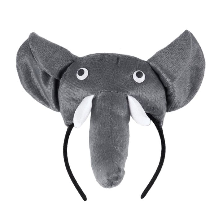 3D elephant headband animal farm adult children costume mask masks ball ...