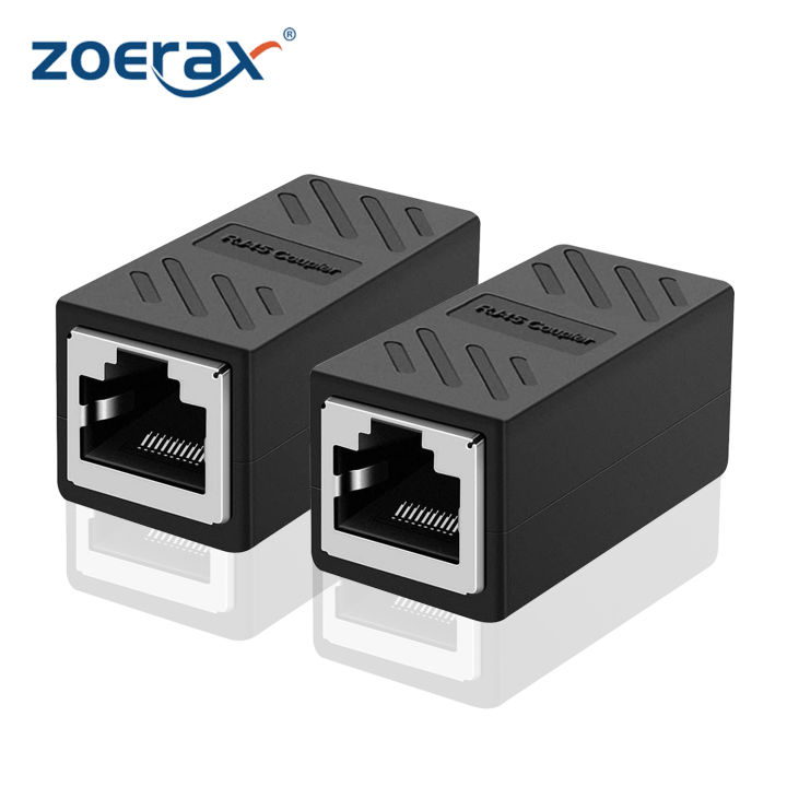 ZoeRax RJ45 Connector Female to Female Network Ethernet Adapter LAN ...