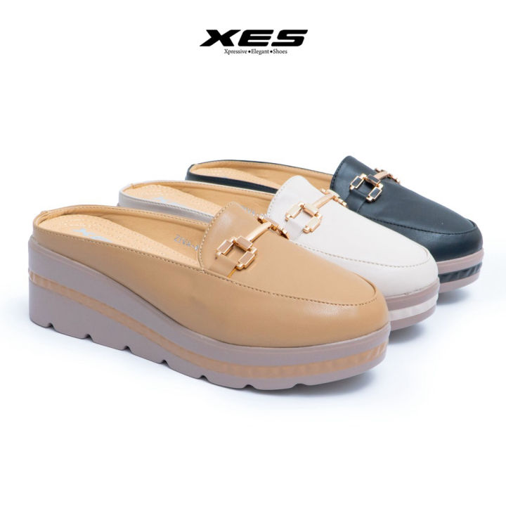 XES ZIVA-492 High Wedges Shoes - Sandal Wedges Wanita 6cm | Lazada Indonesia