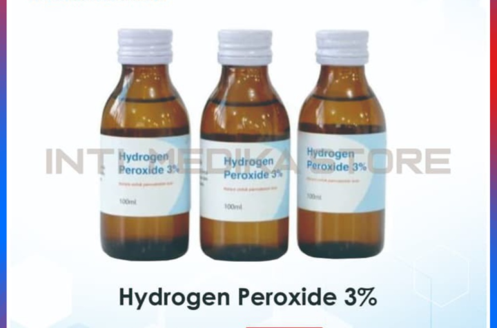 H2O2 Hydrogen Peroxide 3% 100 ml / CAIRAN PEMBASUH LUKA / PEMBERSIH ...