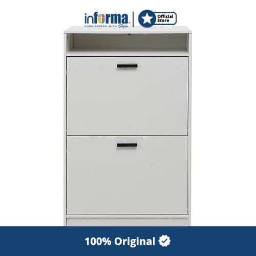 Informa Pexio Kabinet Sepatu 2 Pintu - Putih | Lazada Indonesia