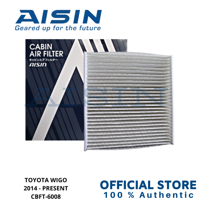 AISIN CABIN FILTER FOR TOYOTA WIGO 2014-PRESENT (CBFT-6008) | Lazada PH