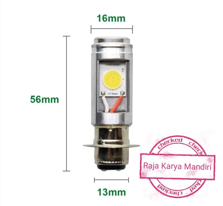 LAMPU LED H6 COB 2 MATA LED AC DC I Lampu Led H6 Cob 2 Mata Motor Bebek Metic | Lazada Indonesia