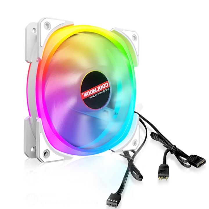 (TQYV) CPU Cooler ARGB 120mm 4 Pin Radiator Quiet PWM PC Cooling System ...