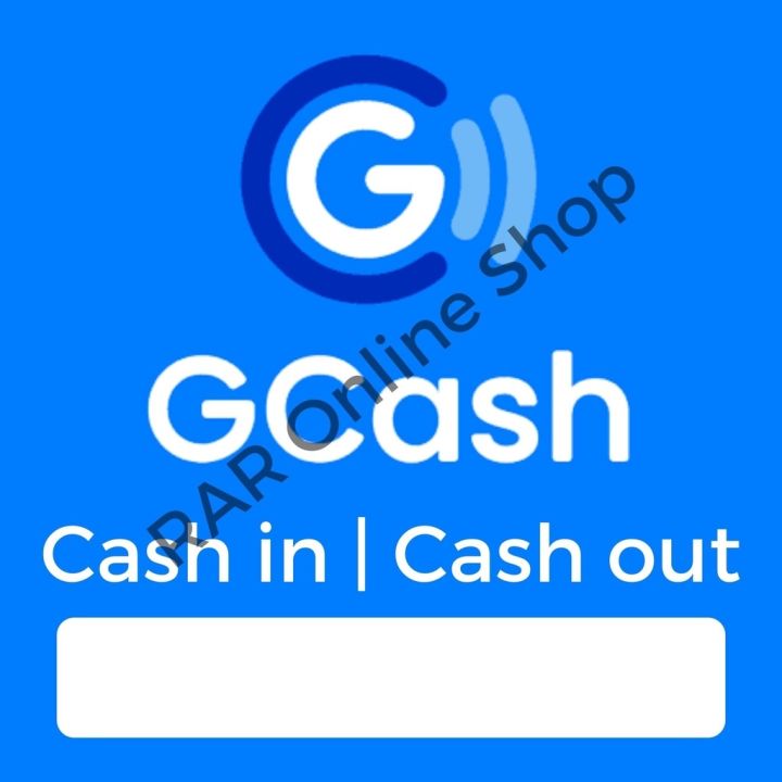 Gcash Cash In and Cash Out Tarpaulin with/without Rates | Lazada PH
