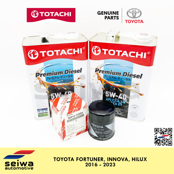 [2016 - 2023] Toyota Innova Change Oil Package - [2016 - 2023] Toyota ...