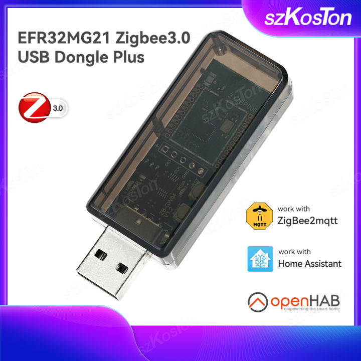 ZB Dongle-P Zigbee 3.0 USB Dongle Plus Universal Zigbee Gateway Support ...