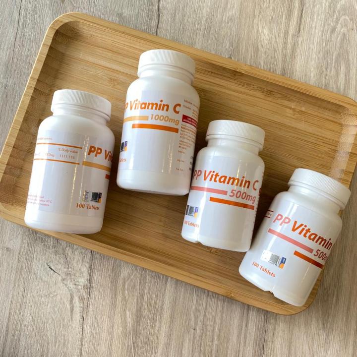PP Vitamin C 1000mg 100 Tablets ORIGINAL | Lazada