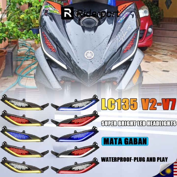 LC135 V2 V3 V4 V5 V6 V7 MATA GABAN PILOT LAMP PILOTLAMP FRONT SIGNAL DEPAN MATAGABAN LAMPU DADA ...