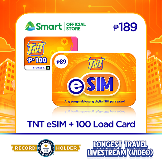 TNT e-SIM Carded with Load Card | Lazada PH