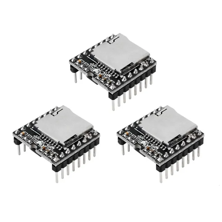 3Pcs Multifunction MP3 Decoding For DFPlayer Mini MP3 Player Module TF ...