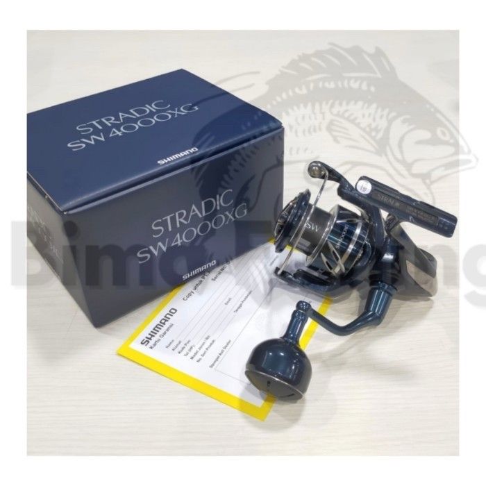 Reel Shimano STRADIC SW 2024 NEW 4000 s/d 8000 | GARANSI RESMI 1 TAHUN - 8000HG | Lazada Indonesia